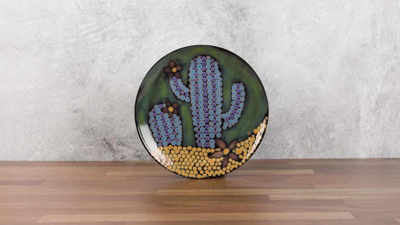 Elements Cactus Plate - Mayco